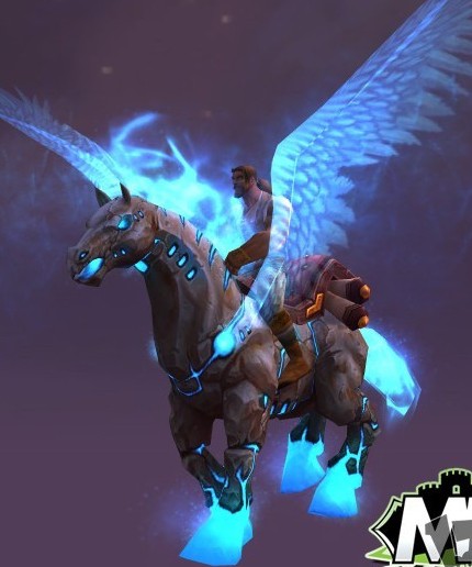online game: Dazzling Pegasus Mounts in WOW Patch 5.3