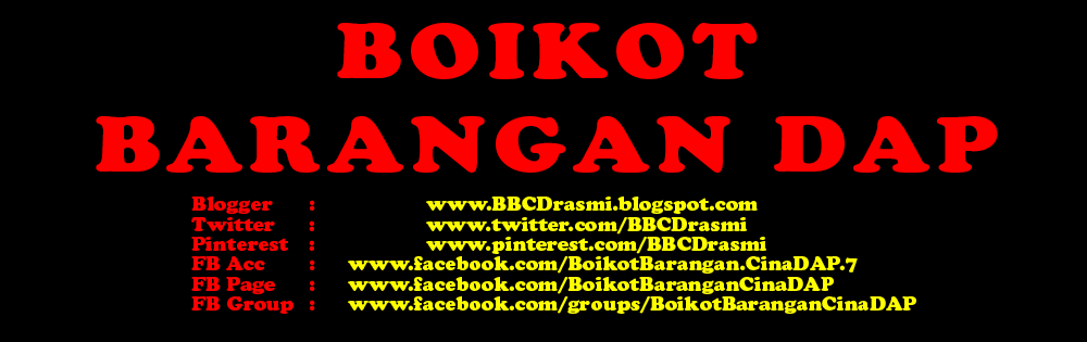 BLOG Boikot Barangan Cina Dap: FAST FOOD DI MALAYSIA!