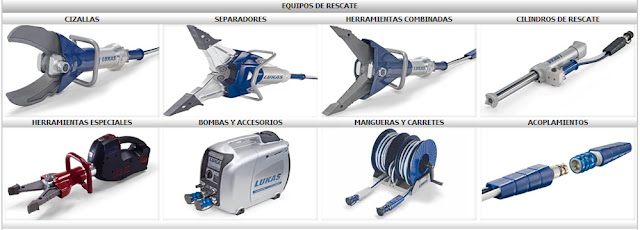 IGS RESCUE - EQUIPOS DE RESCATE Y BOMBEROS: EQUIPOS DE RESCATE LUKAS