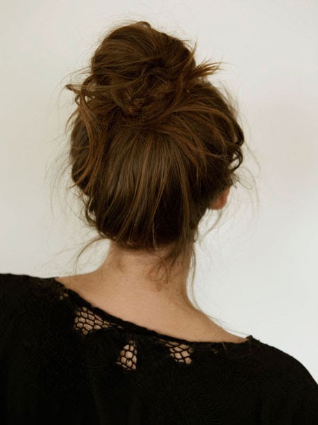 Just B: B Messy: French bun how-to