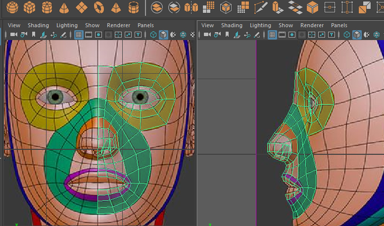 Craig Lang's Art (CGA): Maya: Head Modelling