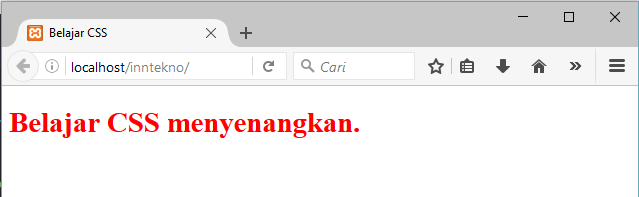 Pengertian CSS dan contoh penulisan CSS - bikin-kode