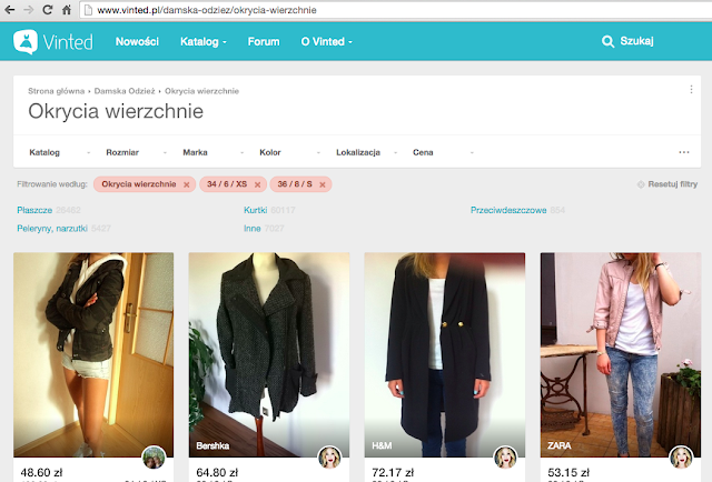 Motylek Czerwony: Vinted.pl - co tam znajdziemy? Ciuchy na wymianę!