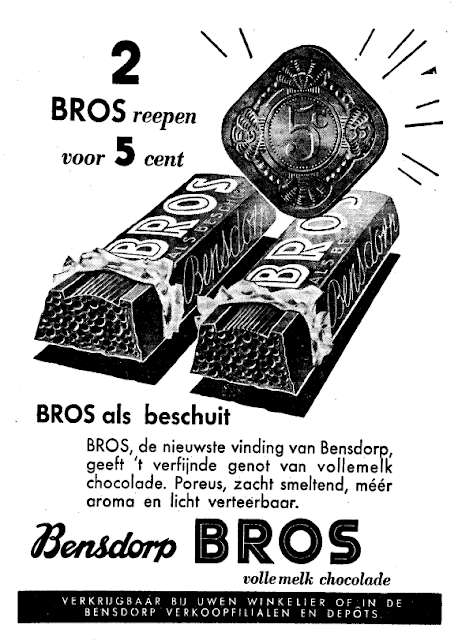 secretarisvogel: BROS, de nieuwste vinding van Bensdorp