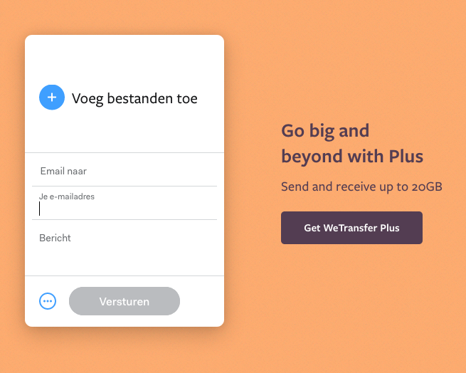 Wetransfer Login
