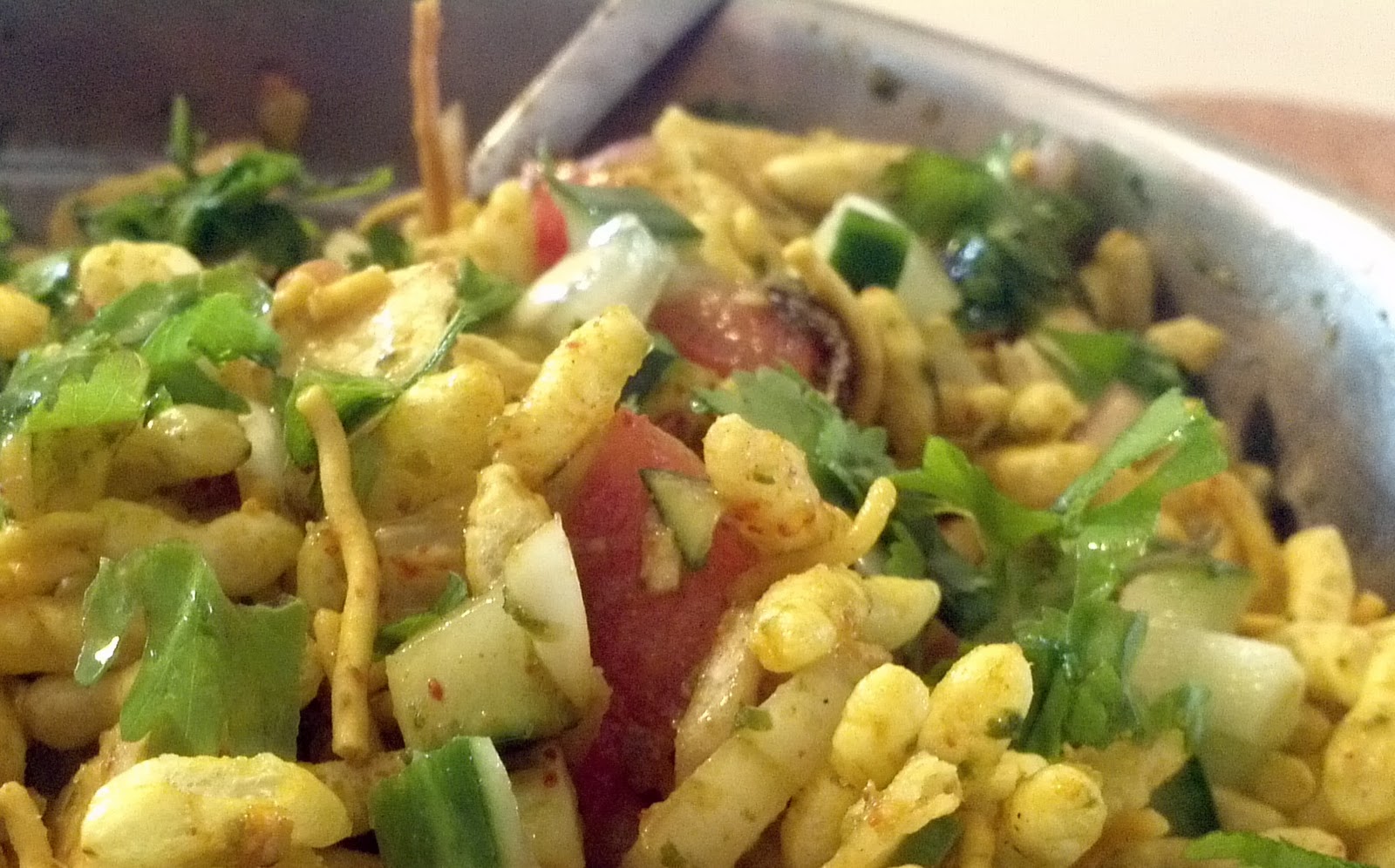 My recipes for a balanced diet: Bhel puri