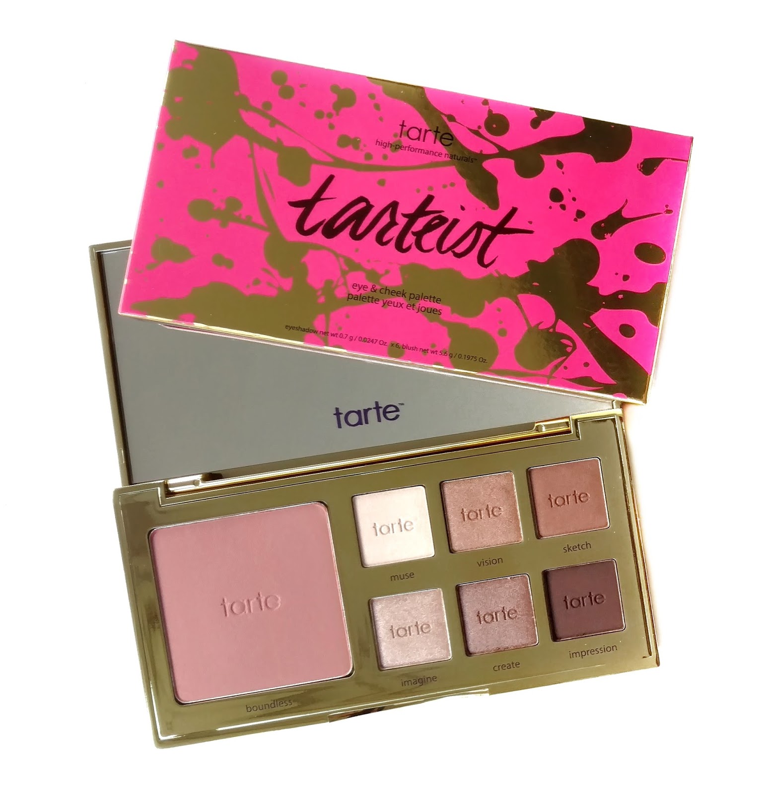 Tarte Tarteist Eye & Cheek Palette Review & Swatches | The Budget ...