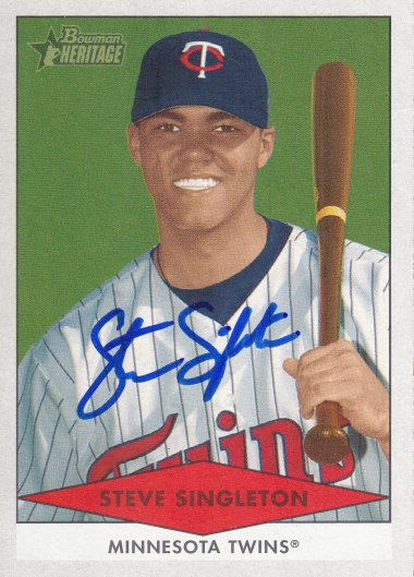 Daily Autograph: Steve Singleton