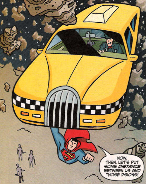 Calvin's Canadian Cave of Coolness: Which Hero Drives A Cab In The DC ...