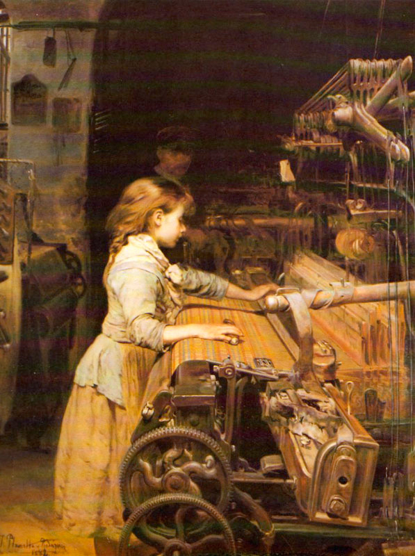 no name: Joan Planella. La nena obrera (the working girl), 1882