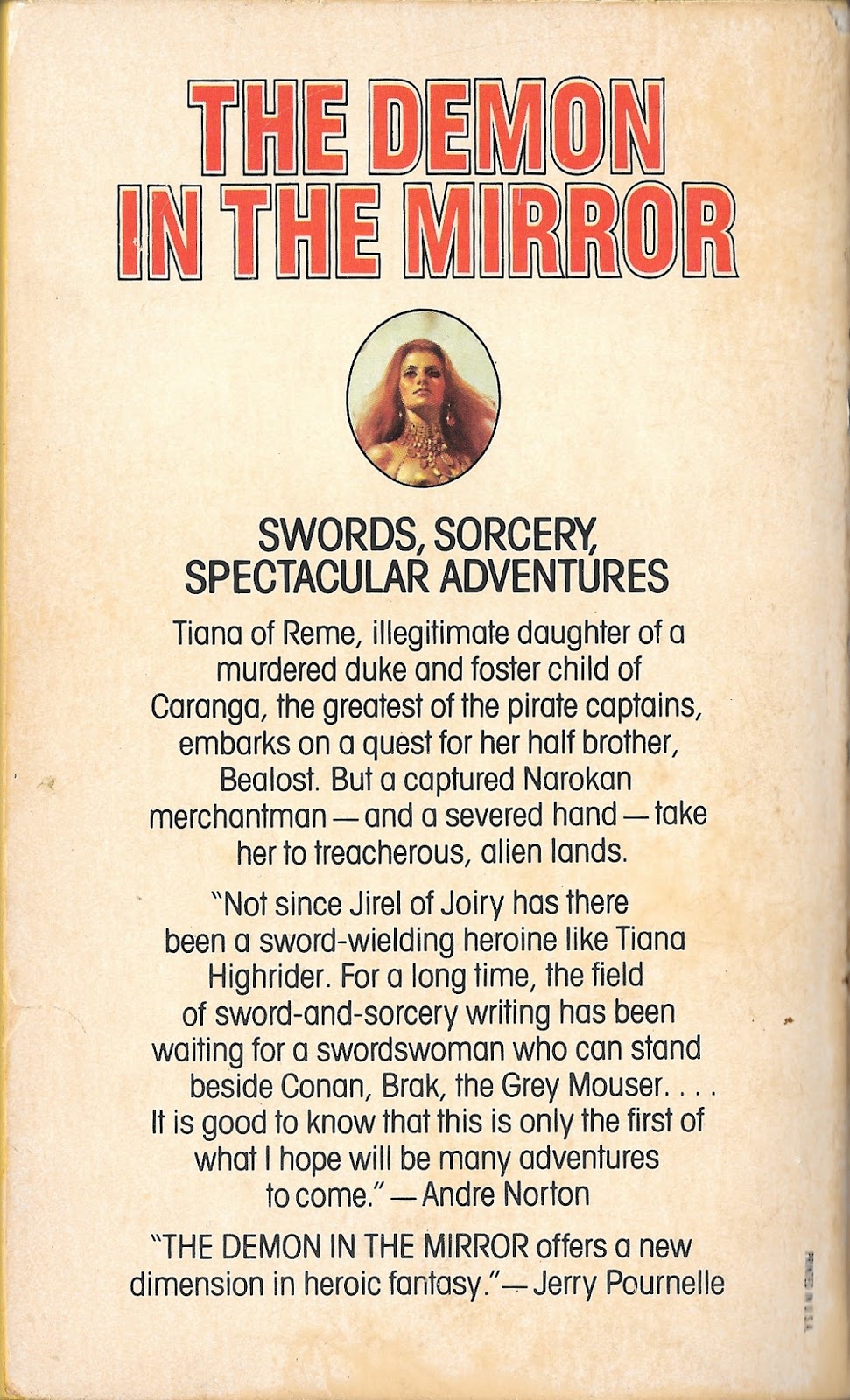 MPorcius Fiction Log: The Demon in the Mirror by Andrew Offutt ...