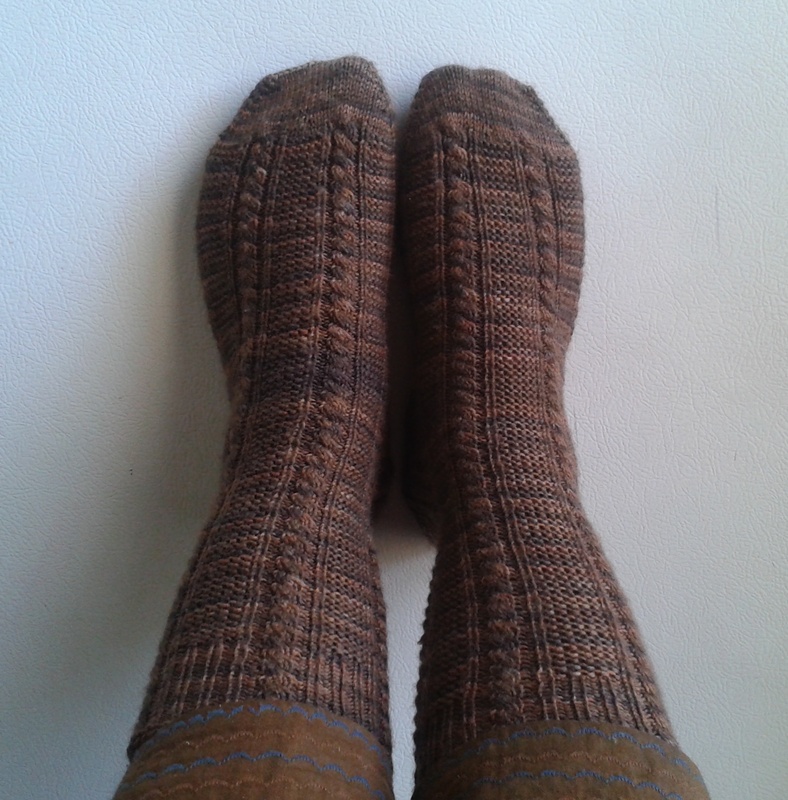 Umme Yusuf: Paper Moon Socks