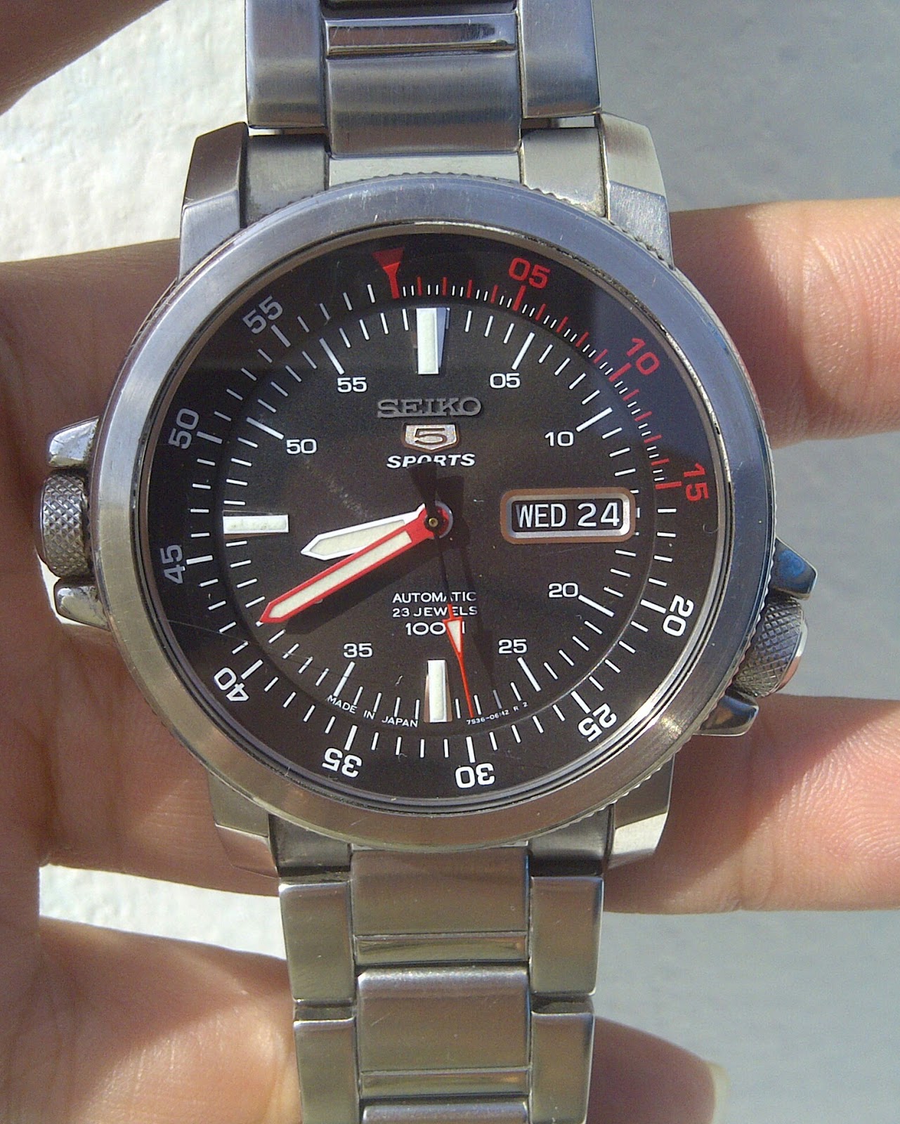 BAKUL JAM: SEIKO MAP METER