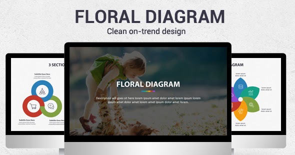23 Flower Diagrams for Powerpoint | PrintRIVER©