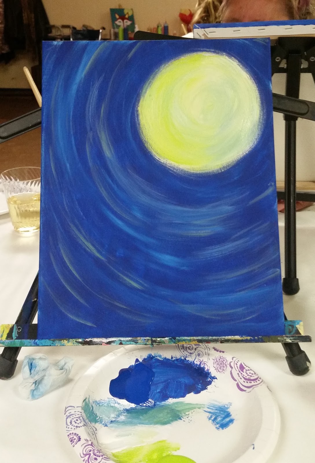 Ink Stains: Funky Owl Girls Night Out - Paint & Sip