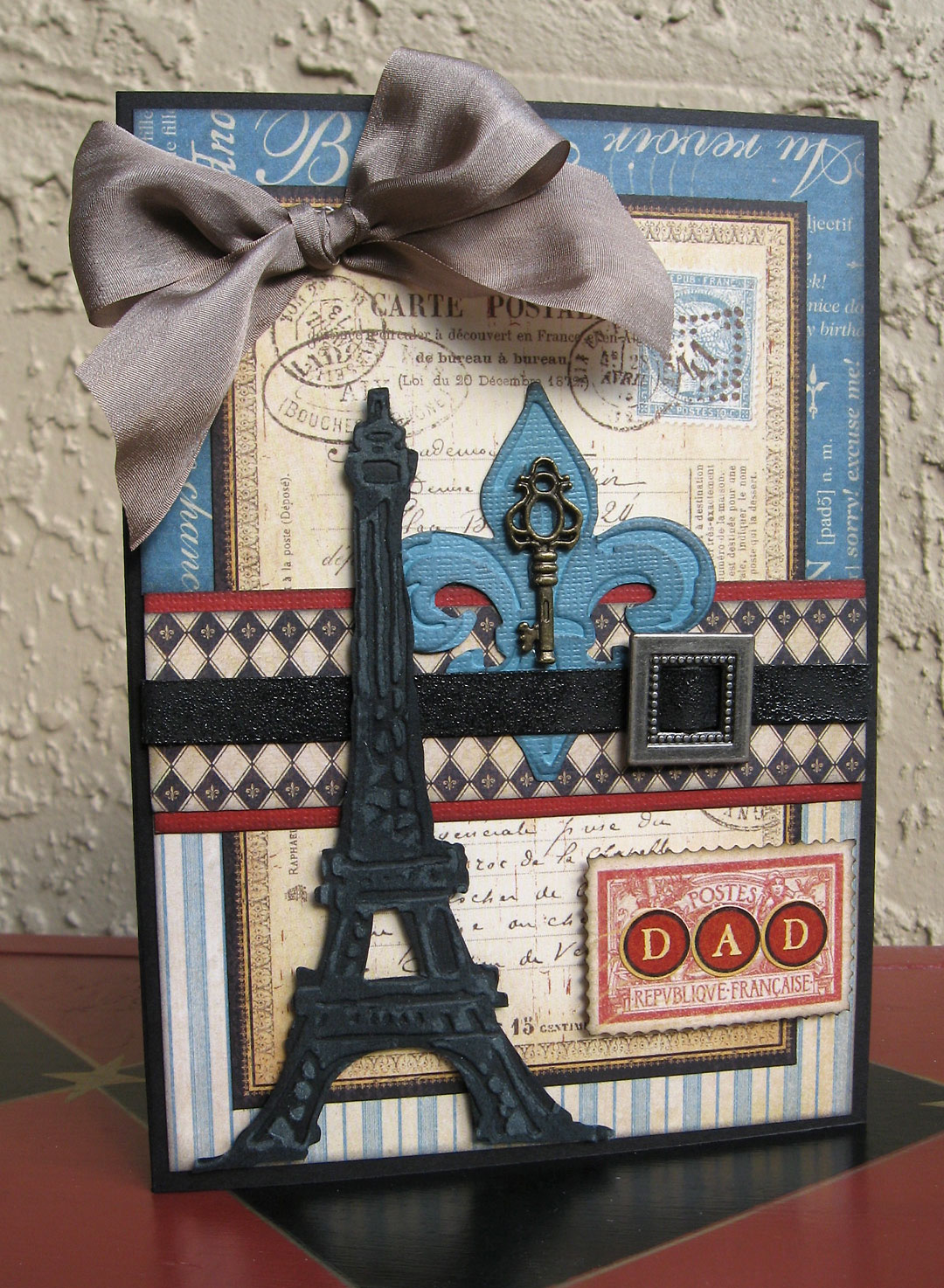 Annette's Creative Journey: Quick Father's Day Card with Graphic 45 ...