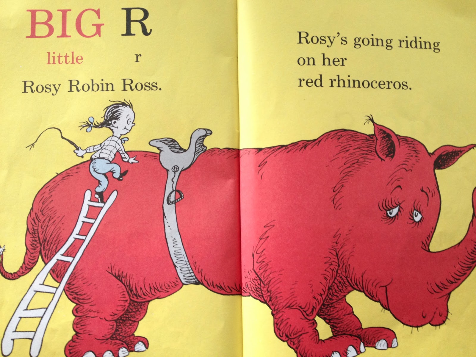 Gifts from the Pirates: "Big R, little r, Rosy Robin Ross. Rosy's going ...