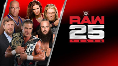 WWE RAW 25: 25th Anniversary Show of RAW #RAW25 - The Vital Clash