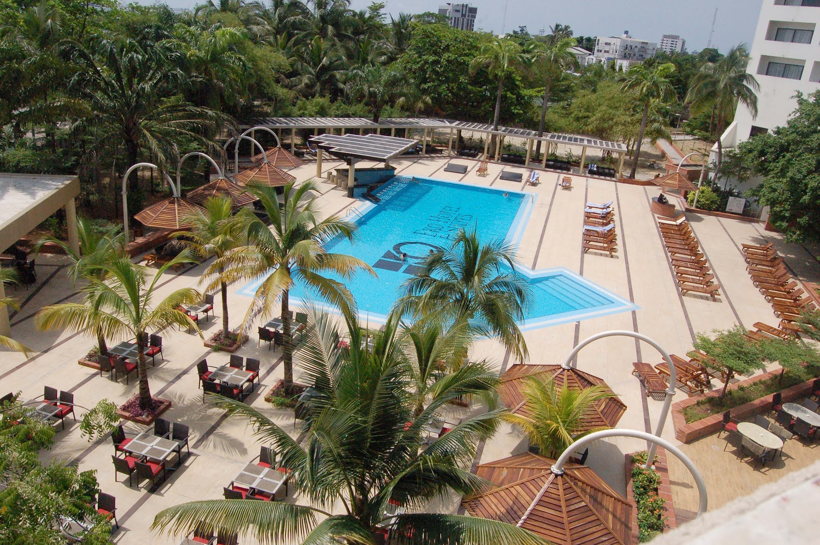 Tonero Photo Agency: EKO HOTEL`S SWIMMING POOL: WHERE ARE THE TOURISTS?