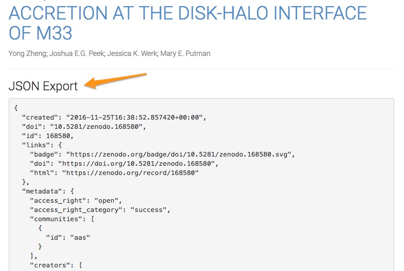 Science hubs & hub Sciences: API IMPORT in Zenodo, Zenodo Github ...