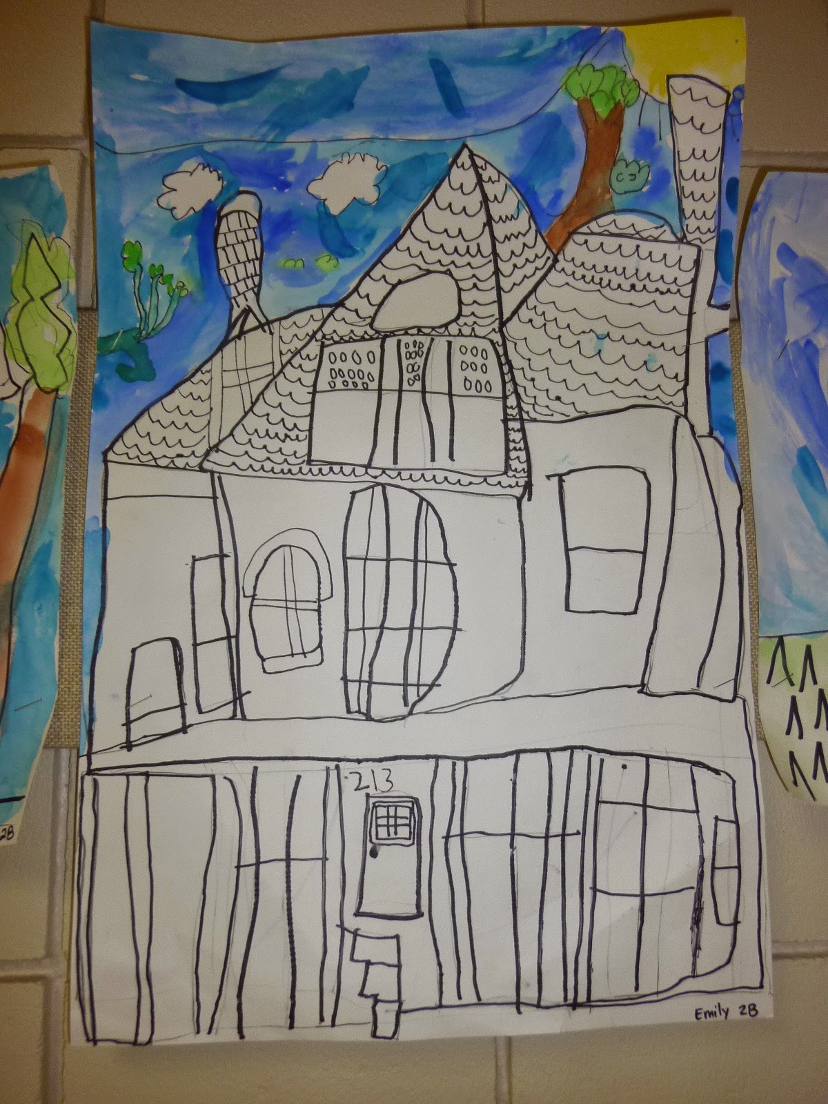 Mrs. Werner's Art Room: 2nd Grade Local Architecture