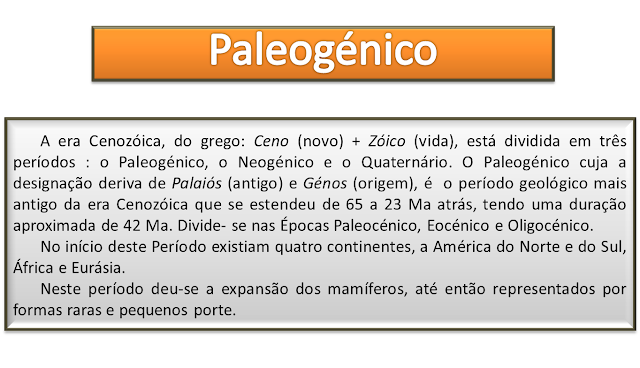 EstratoBlografia: Geistória: Era Cenozóico - Periodo Paleogénico