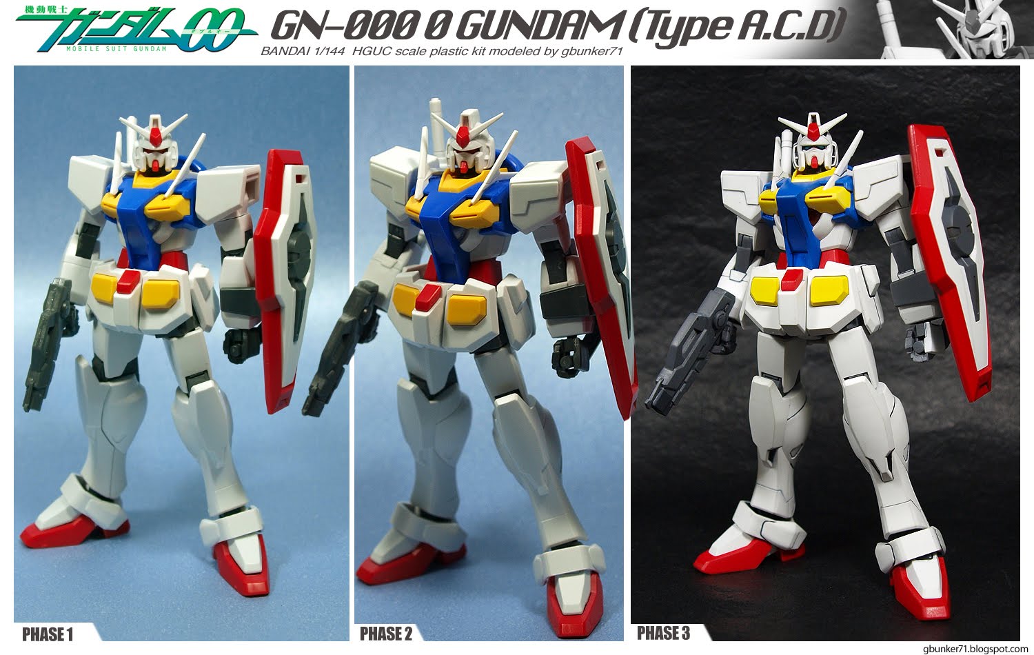 G-BUNKER 71: GN-000 O GUNDAM (Type A.C.D)