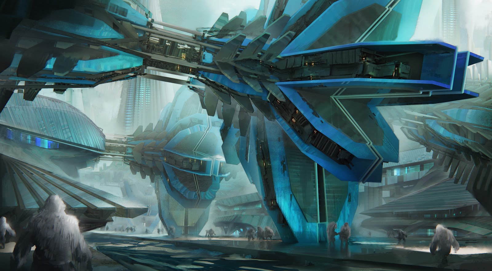 Images: A Collection Of Stunning Sci-Fi Concept & Environmental Art ...