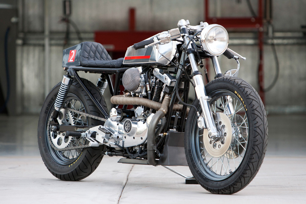 Naked Cafe Racer Ironhead - RocketGarage - Cafe Racer Magazine