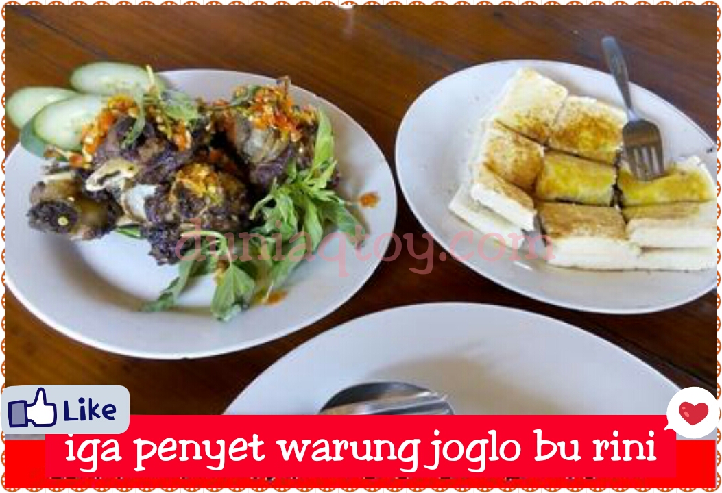 Makan Enak Sambil Memandang Sawah di Warung Joglo Bu Rini - Dunia Qtoy