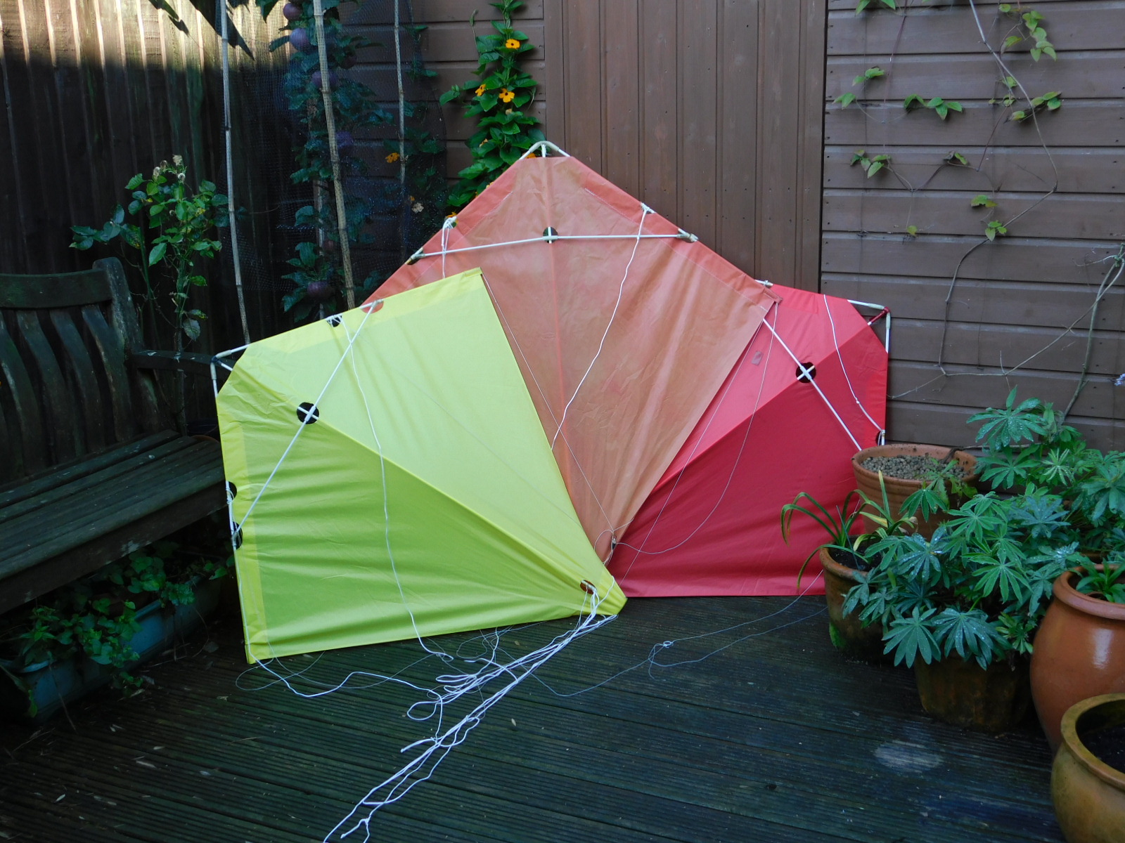 Peter Powell kites collection: Mk II 3-stack