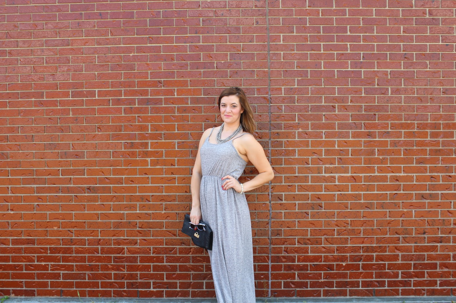 Letters to LA LA Land: OOTD - Grey Maxi