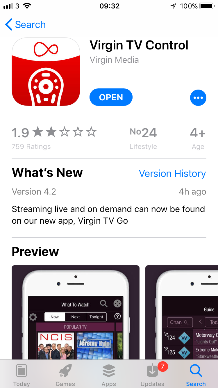 Virgin Media TV: Two new Virgin Media Apps to launch on December 7th.