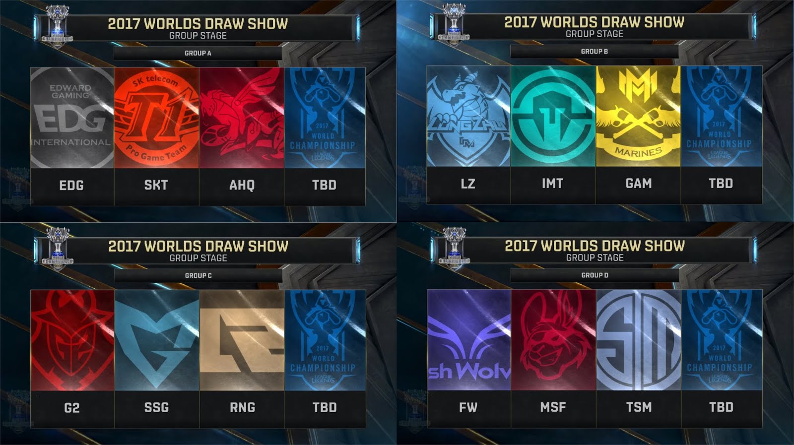 Game 4 Broke - LoLの情報ブログ: World Championship 2017 開催概要