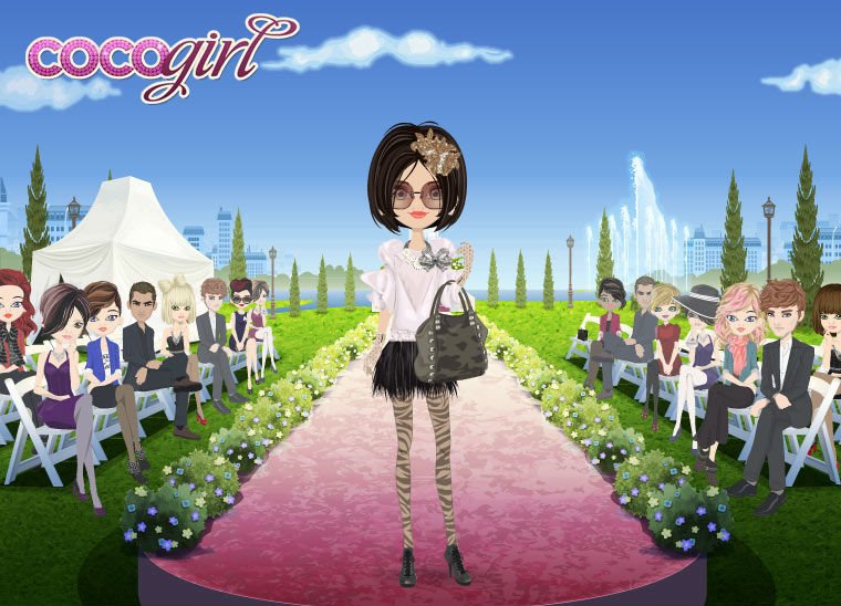 Me, You and Fashion: The fashion game i play on FB: Coco Girl