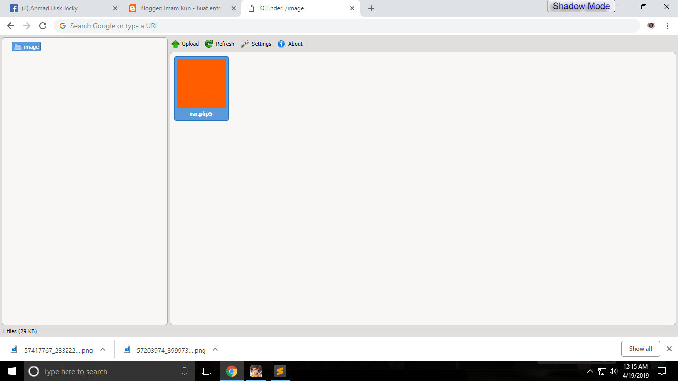 Cara Deface Kcfinder Upload Shell - Imam Kun