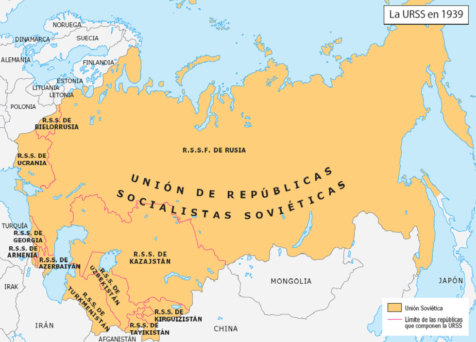 Mapa De La Antigua Rusia