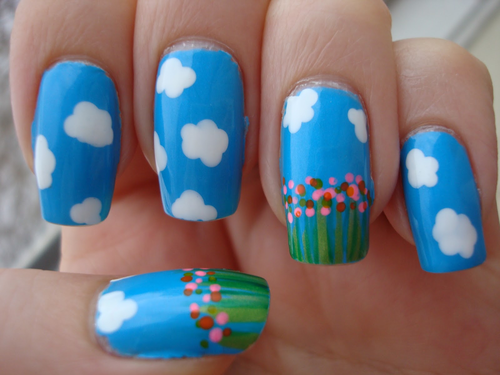 Polished: Think Spring nails