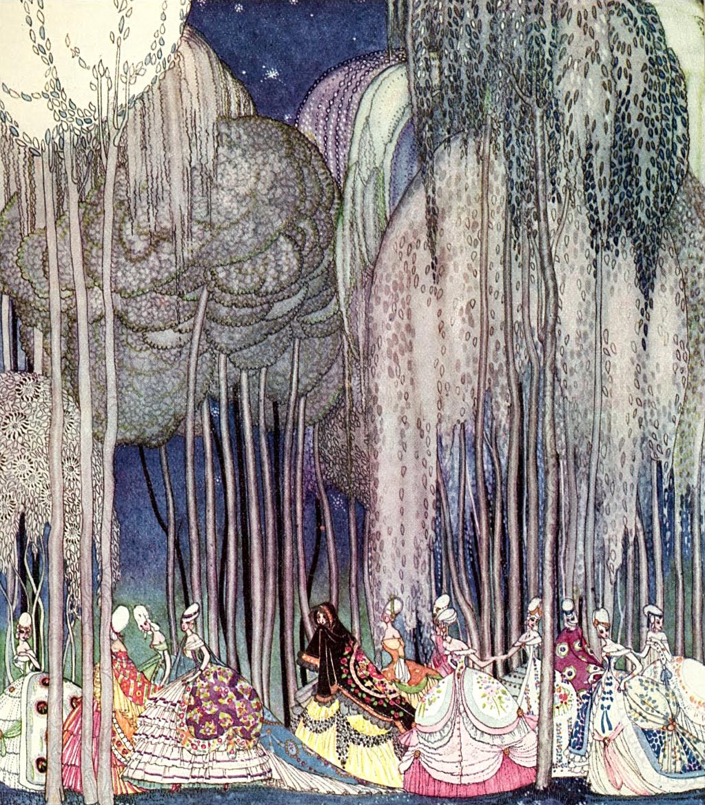7 das Artes: Ilustrações de Kay Nielsen ( 1886 - 1957 ).