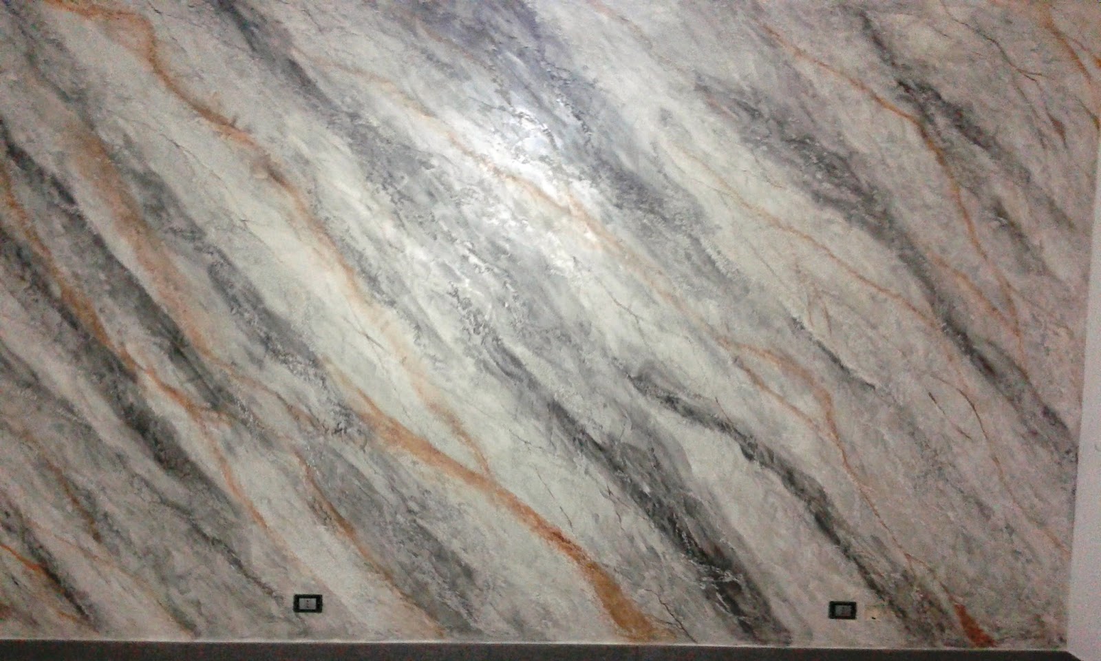 CLAUDIO CARUSO DECORAZIONI: ISTINTO effetto PIETRA SPACCATA.