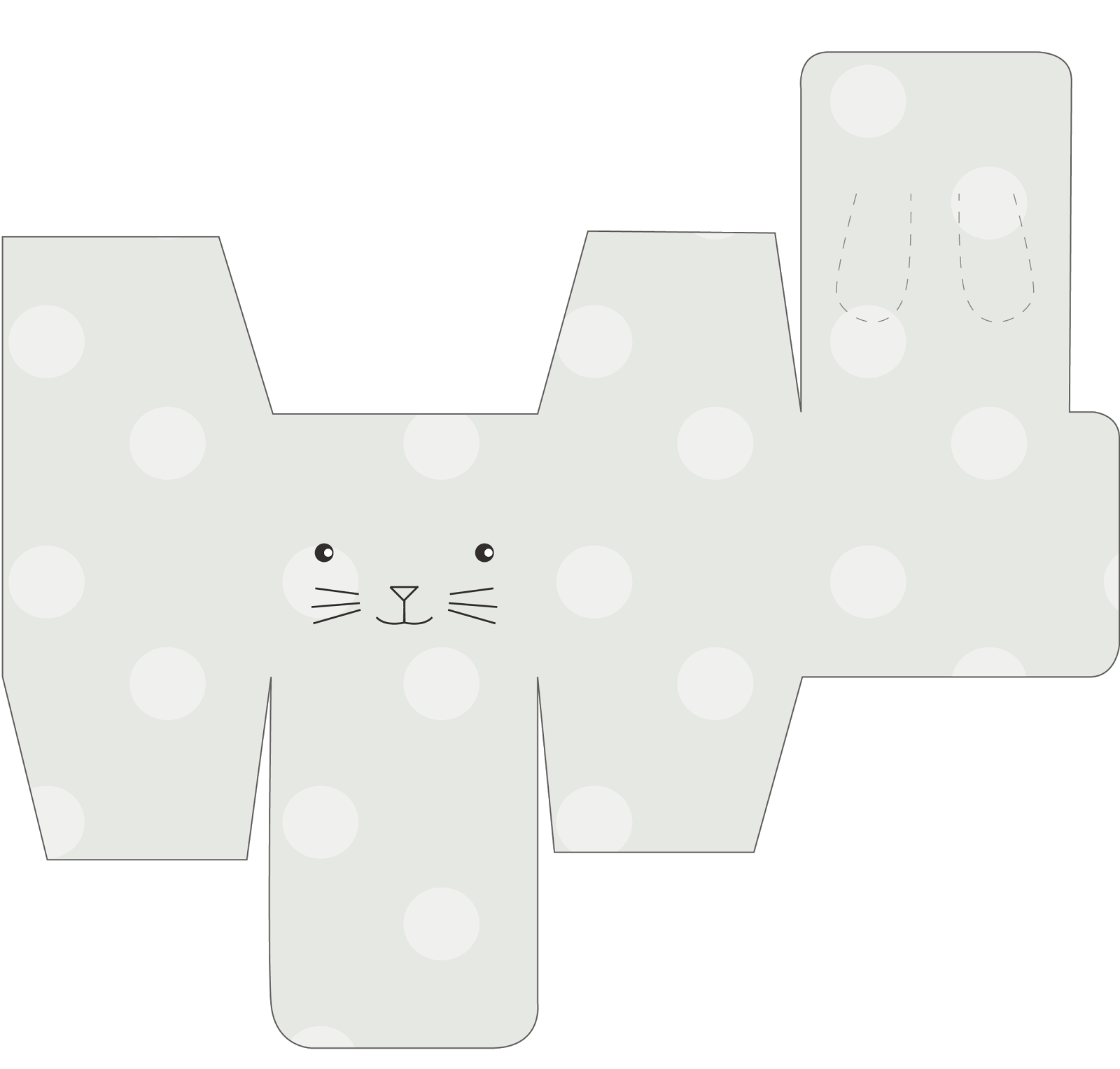 Bunny Free Printable Boxes. - Oh My Baby!