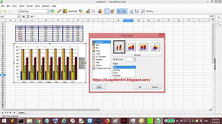 Mengubah Chart Type Bar ke Chart Type Pie Tanpa menghapus chart type ...