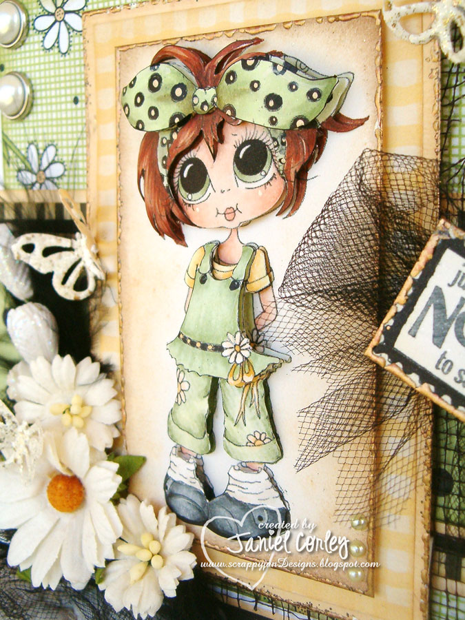 my little pieces of art: Messy Bessy with just a Note to say Hello..