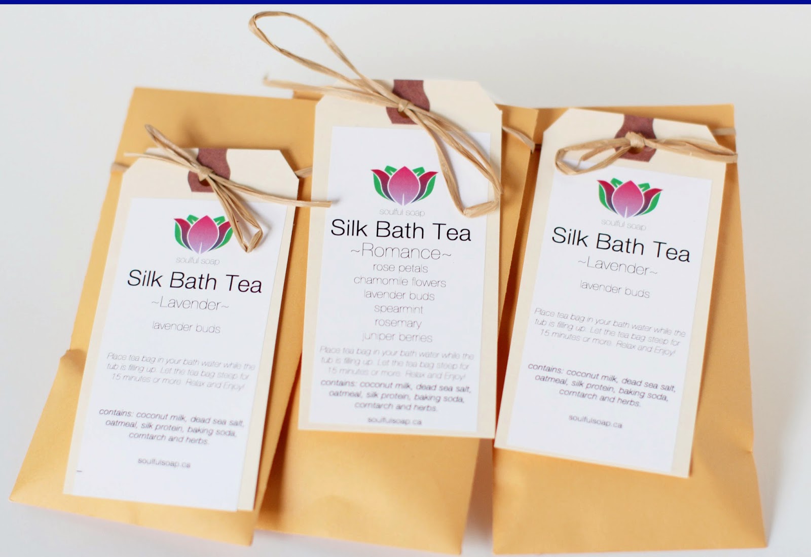 Soulful Soap: Silk Bath Tea