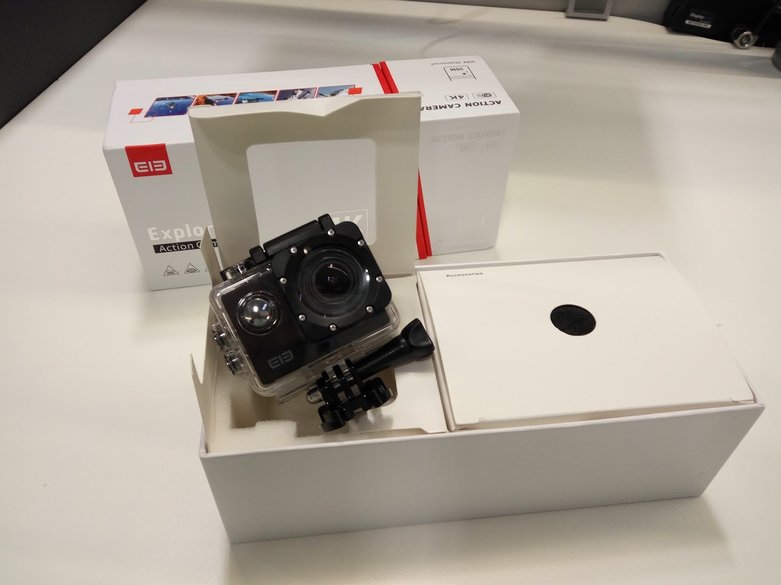 Review en español EleCam, la action cam 4K de Elephone