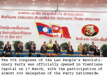 THUNDERBOLT: IXth Party Congress of Lao People's Revolutionary Party