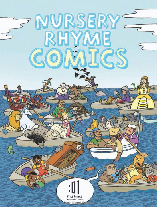 New Book: Nursery Rhyme Comics: 50 Timeless Rhymes from 50 Celebrated ...