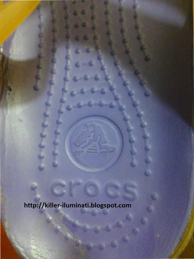LAFADZ ALLAH PADA LOGO SANDAL CROCS | Lambang kesesatan di sekitar kita