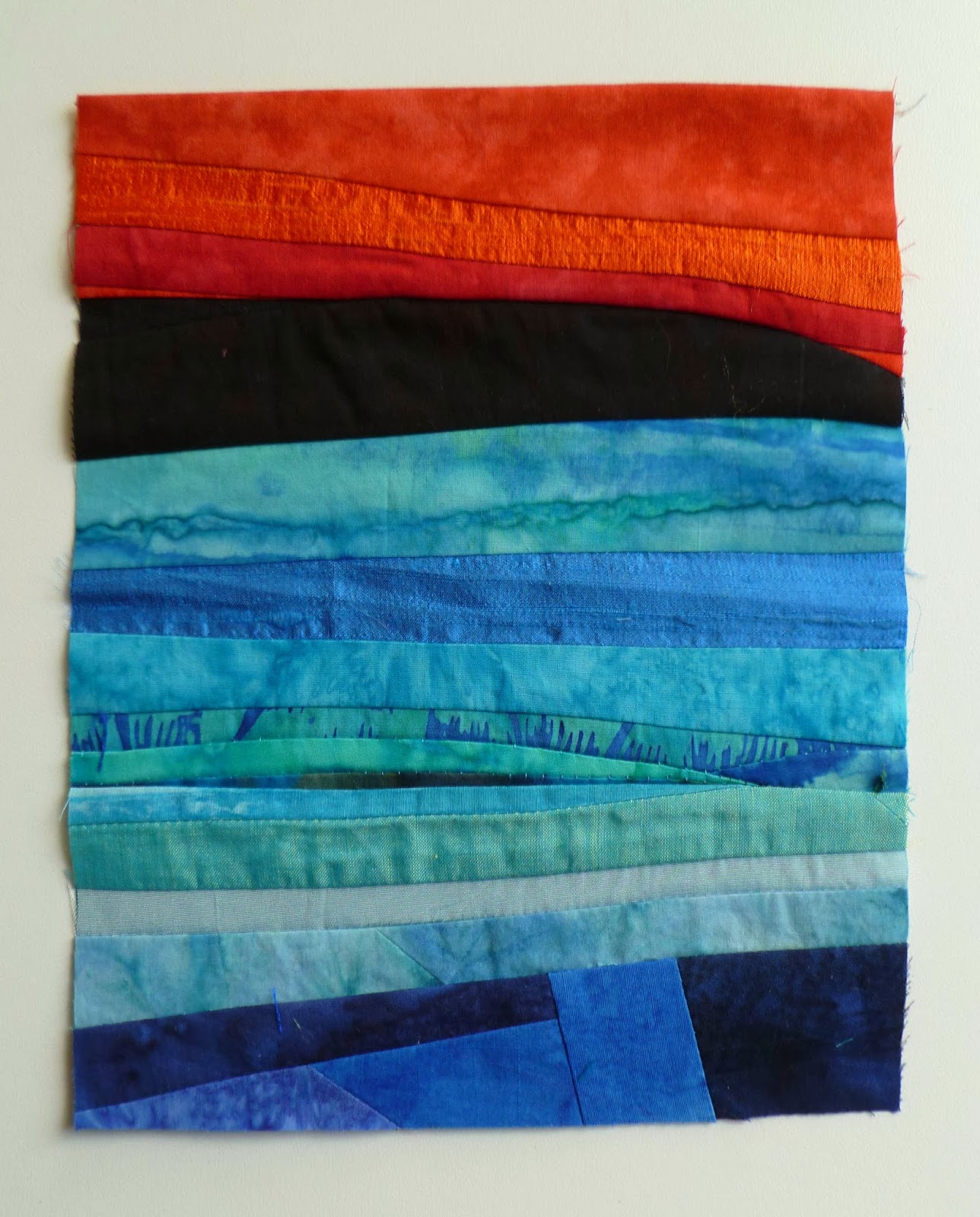 sew sew art: Prayers flags revisited (and 3rd anniversary post)