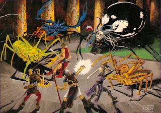 1/72 Multiverse: Lolth and a Decapus